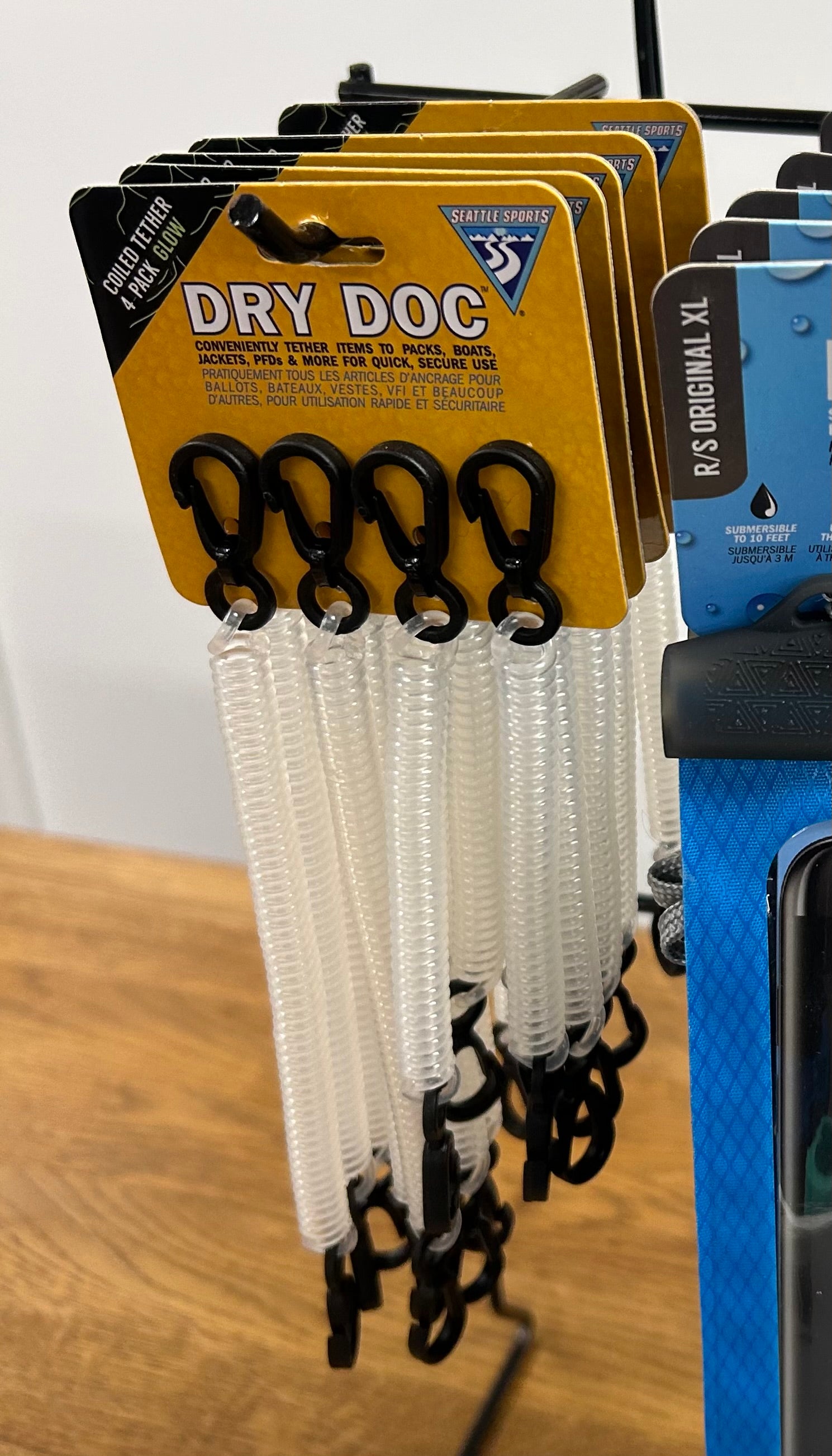 Dry Doc Coiled Tether 4 Pack Glow in the Dark – Northern Explorer Supply