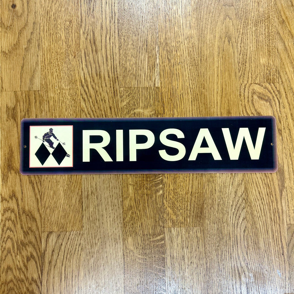 RIPSAW SKI TRAIL OF LOON MOUNTAIN Trail Sign – Northern Explorer Supply